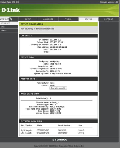 Setting D-LINK DNS-323 | HenryBLOGultom