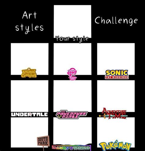 Art Styles In 2024 Art Style Challenge Drawing Challenge Concept