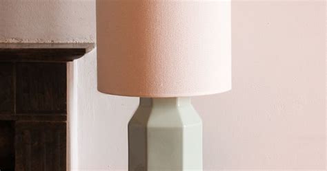 The Octagonal Lamp Round Shade Green Asl