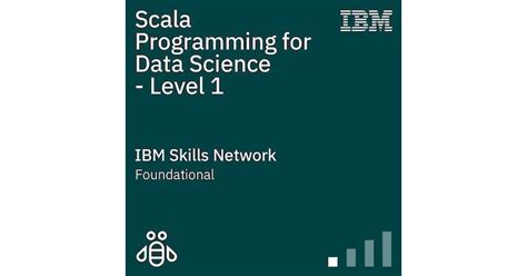 scala programming for data science level 1 was issued by ibm to zain