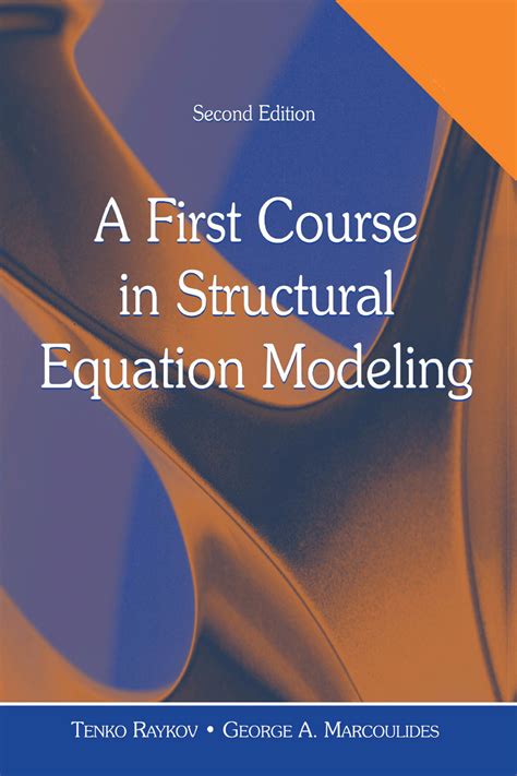 A First Course In Structural Equation Modeling 2nd Edition Premiumjs Store