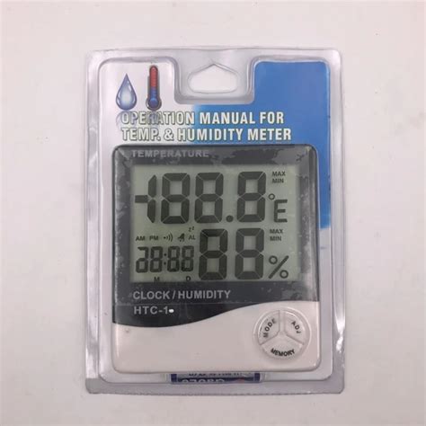 Operation Manual For Temperature Humidity Meter And Clock Buy Temperature Meter Humidity Meter