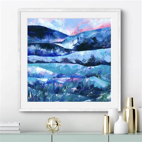 Abstract Landscape Murals Peel And Stick Abstract Wall Mural Geometric