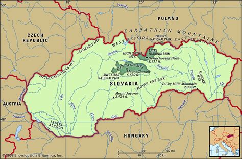 Slovakia History Map Flag Population Language Capital Currency