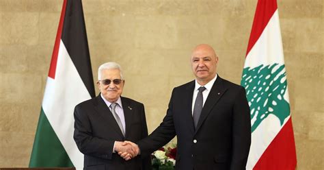 Aoun Y Abbas Acuerdan Formar Un Comité Para Supervisar La Situación En Los Campamentos