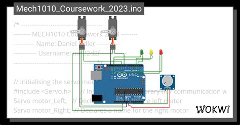 Microcontrollers Coursework Wokwi Arduino And ESP Simulator