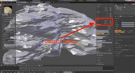 non uniform scaling issue with sculpted mesh basics and interface