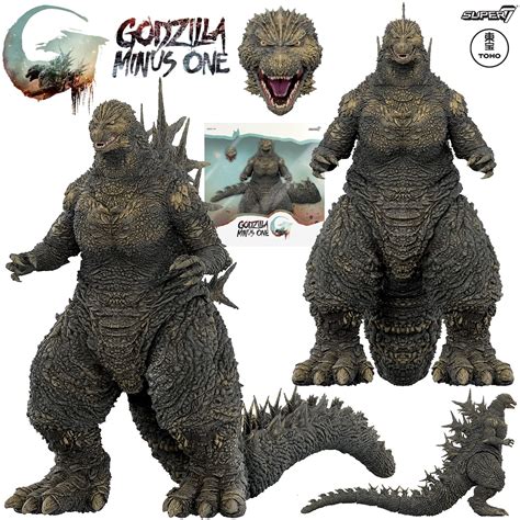Godzilla Minus One Action Figure Super7 Ultimates 20 Cm Tall Toy Blog