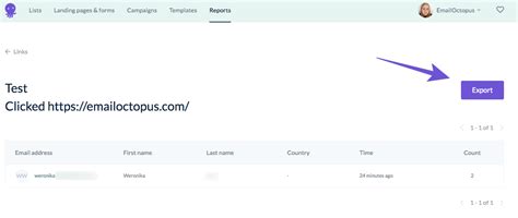how to check who clicked a specific link emailoctopus knowledge base