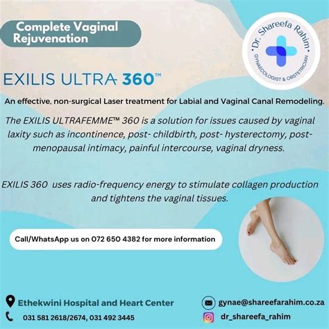 Shareefa Rahim On Linkedin Exilis 360 Is A Non Invasive Vaginally