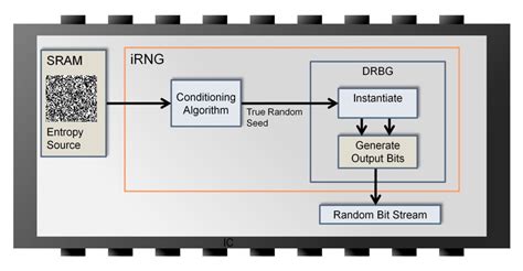 true random number generator as hard or soft ip