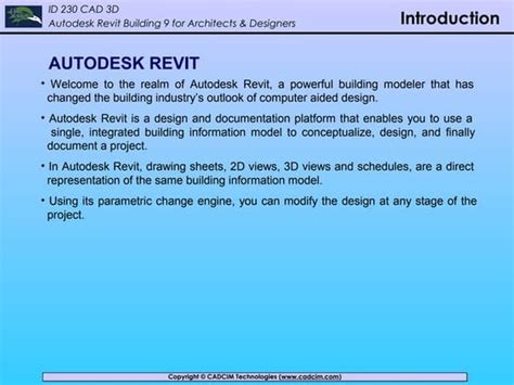 Revit Presentation Pptx