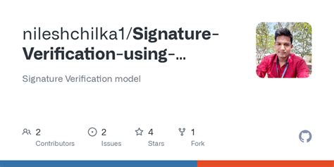 Signature Verification Using Siamese Network Index Html At Master · Nileshchilka1 Signature