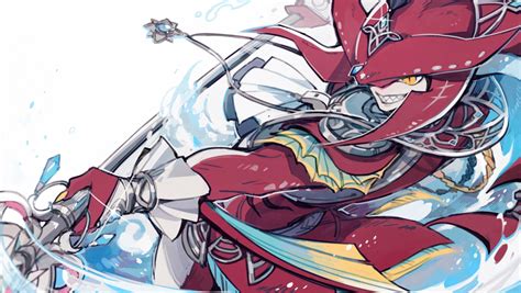 Sidon The Legend Of Zelda And More Drawn By Luminous Slime Danbooru