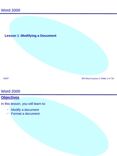 01lesson 1 Ms Word Pdf Microsoft Word Window Computing