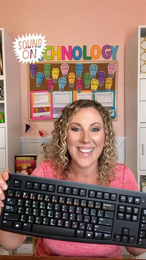 Color Coded Keyboards Tech Tip For Teachers School Computer Lab