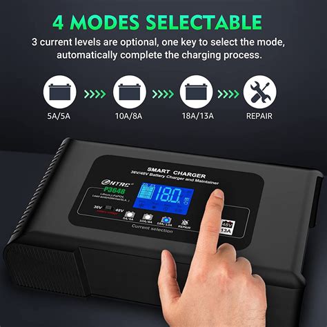 p3648 car battery charger 36 v 18 a 48 v 13 a intelligent fast batt