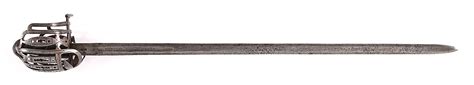 Lot Detail Scottish Basket Hilted Broadsword