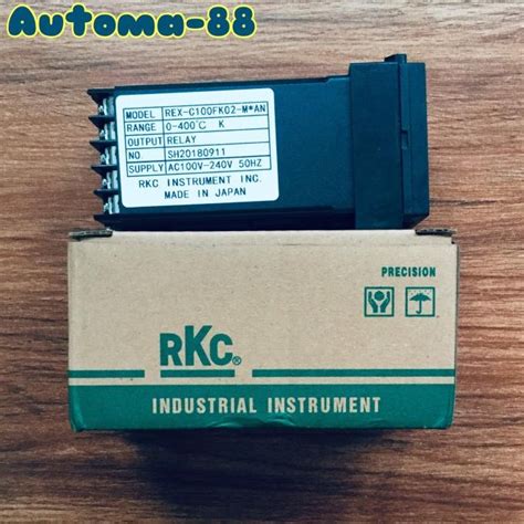 Jual Digital PID Temperature Thermostat Rex C100 C 100 Out Relay RKC Japan Shopee Indonesia