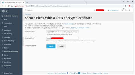 Could Not Issue A Lets Encrypt Ssltls Certificate For Aws Lightsail