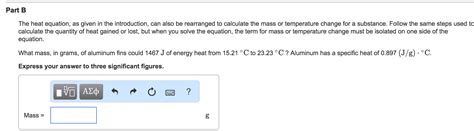 solved the heat equation as given in the introduction can