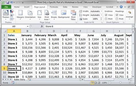 Print Only Specific Parts Of A Worksheet In Excel TeachExcel Com
