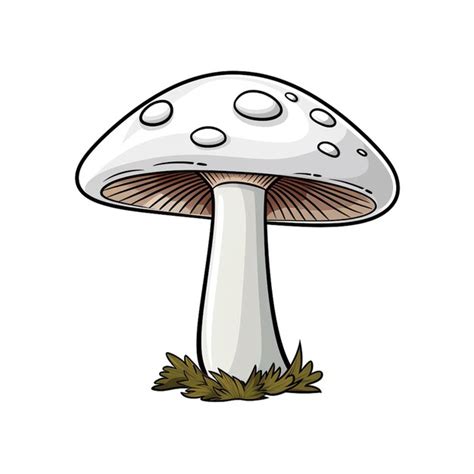 Premium Ai Image Mushroom Vector