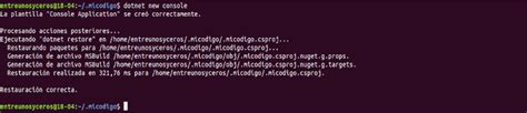 Dotnet Trabaja Con Net En Ubuntu 1804 Y Crea Tu Primera Aplicación