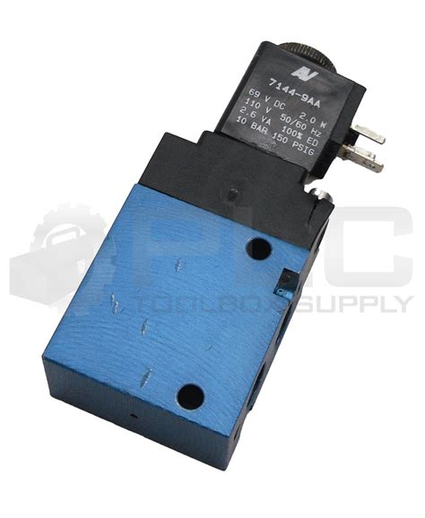 Automatic Valve 7144 9aa Solenoid Valve 69vdc 110v 5060hz Plc
