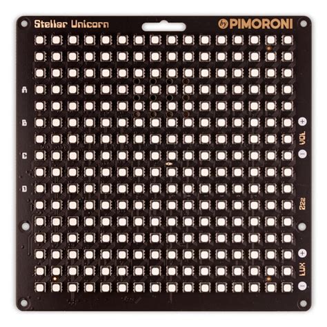 Stellar Unicorn Smart Led Matrix With Pico W Elektronica Voor Jou