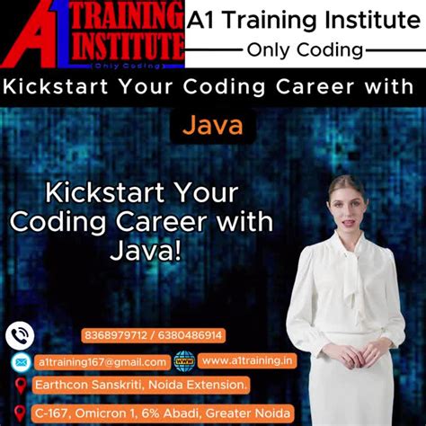 A1 Training Institute On Linkedin Kickstart Your Coding Career With Java Other Courses Aws