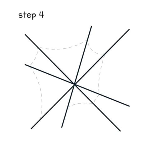 How To Draw A Spider Web Made With HAPPY