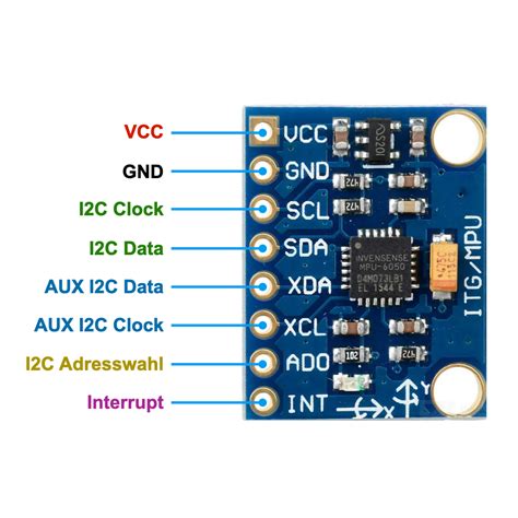 Mpu 6050 Gyroskop Und Beschleunigungssensor