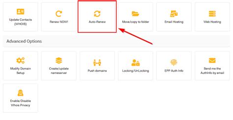 How To Disable The Automatic Renewal Of A Domain Moniker New