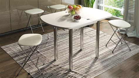 Раскладной стол на кухню: как выбрать раздвижной механизм