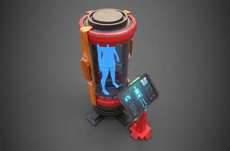 Cloning Machine 3d Render Digital Art By Apuart