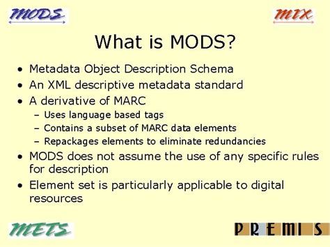 Using Metadata Standards In Digital Libraries Implementing Mets