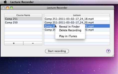 lecture recorder download free mac 2 5 softpedia