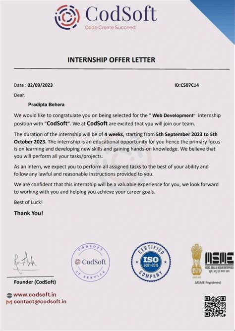 pradipta behera on linkedin codsoft codsoftinternship intern