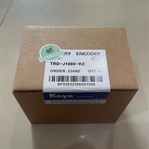 Trd J1000 Rz Rotary Encoder Koyo Shopee Singapore