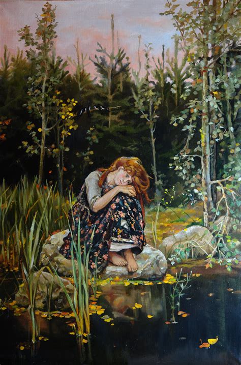 Картина аленушка на камне васнецов 132 фото