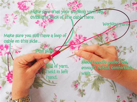 Magic Loop Knitting Tutorial Knittting Crochet
