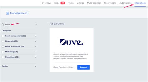 Guesty How To Connect Duve