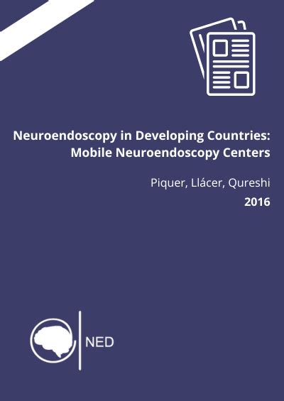 Neuroendoscopy In Developing Countries Mobile Neuroendoscopy Centers