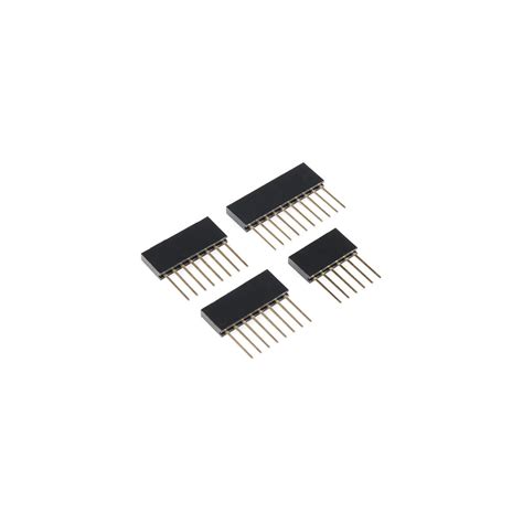 stackable header kit compatible with arduino uno r3 leonardo eckste