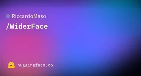 Riccardomasowiderface · Datasets At Hugging Face