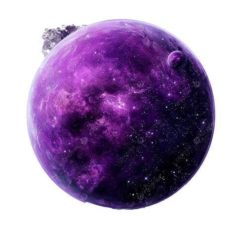Purple Planets Png