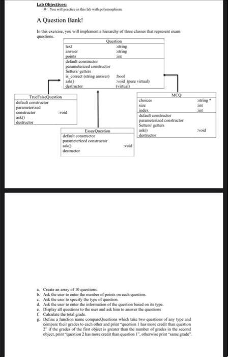 Solved Lab Objectives You Will Practice In This Lab With