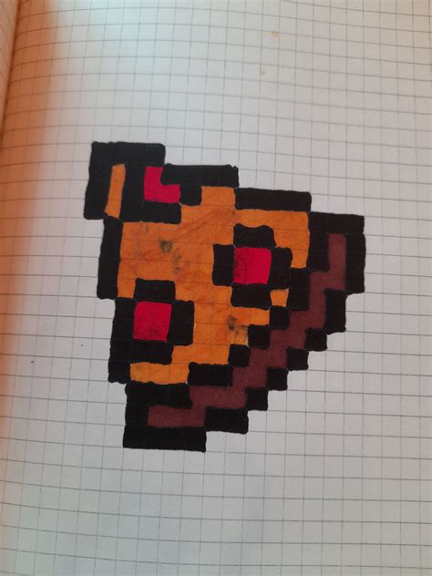 Pixel Art Drawing Of A Cat