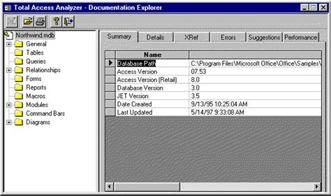 Review Of Microsoft Access Database Analysis With Total Access Analyzer
